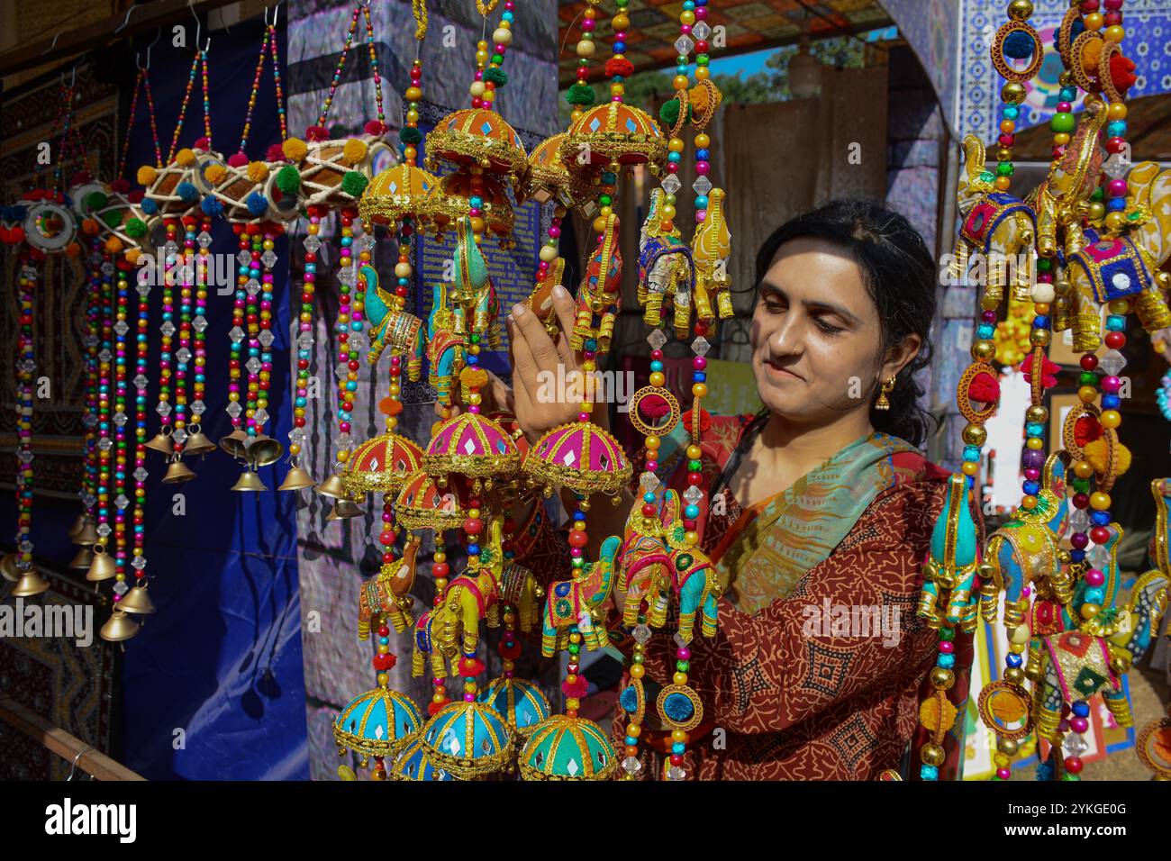 Islamabad, Pakistan. 17th Nov, 2024. Beautiful hand-made dolls ...
