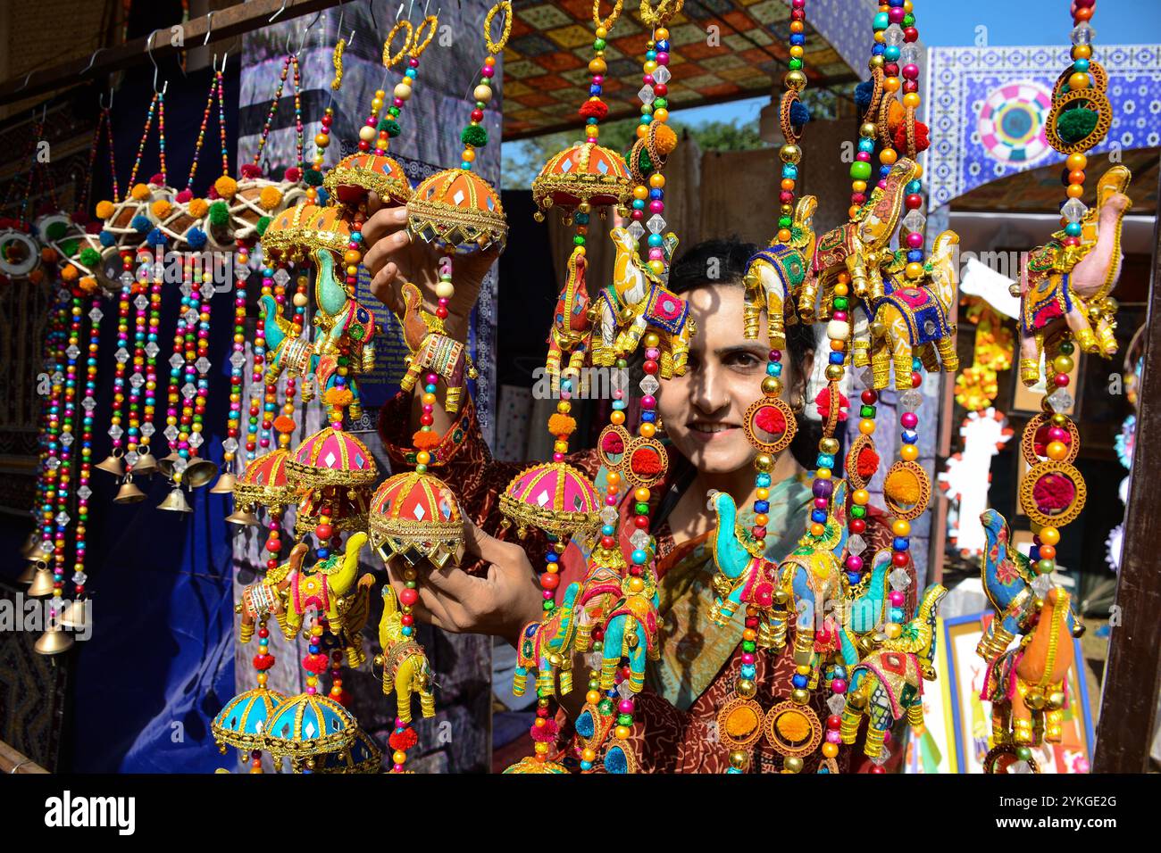 Islamabad, Pakistan. 17th Nov, 2024. Beautiful hand-made dolls ...