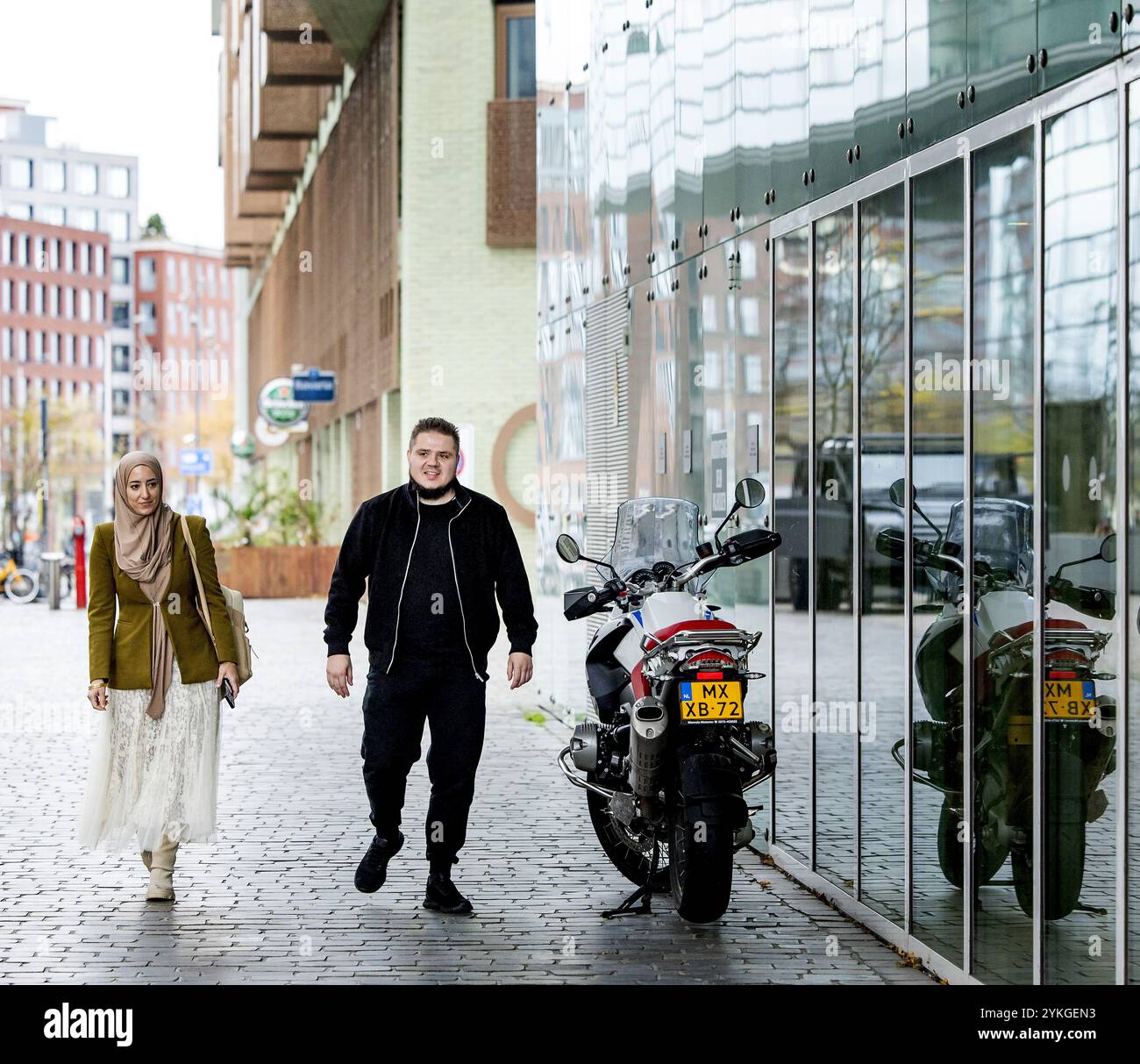 AMSTERDAM - Samira Sabir and Paris Popescu on behalf of the Muslim ...