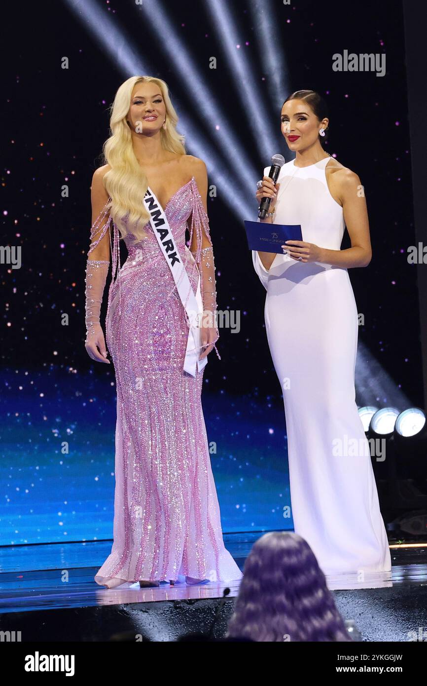 Mexico City, Mexico. 16th Nov, 2024. Miss Denmark Victoria Kjær ...