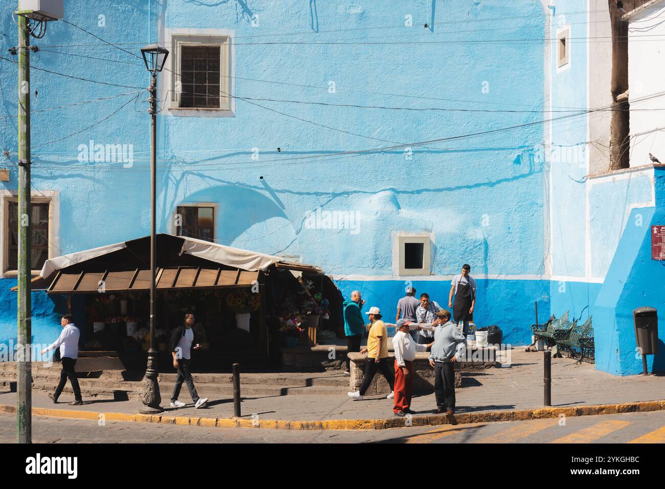 Guanajuato, Mexico - February 4, 2024: Vibrant streets of Guanajuato ...
