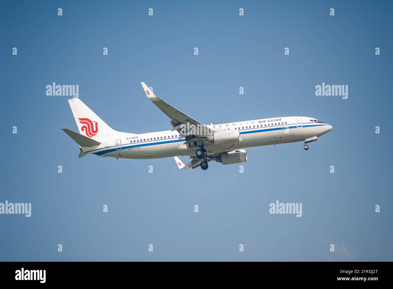21.10.2024, Singapore, Republic of Singapore, Asia - An Air China ...