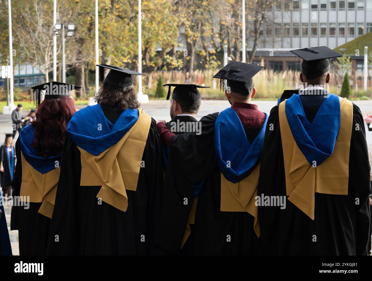Coventry University graduation day, Coventry Cathedral, West Midlands ...