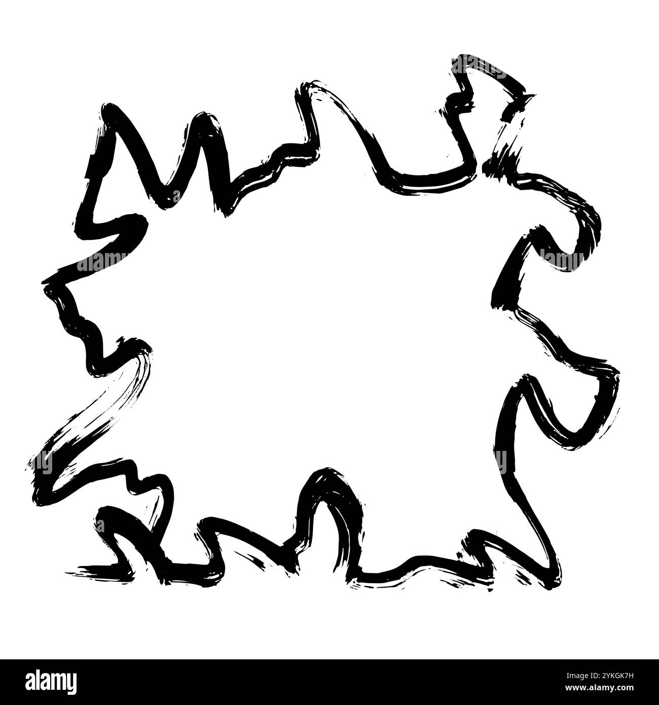 Hand drawn free form Cut Out Stock Images & Pictures - Alamy