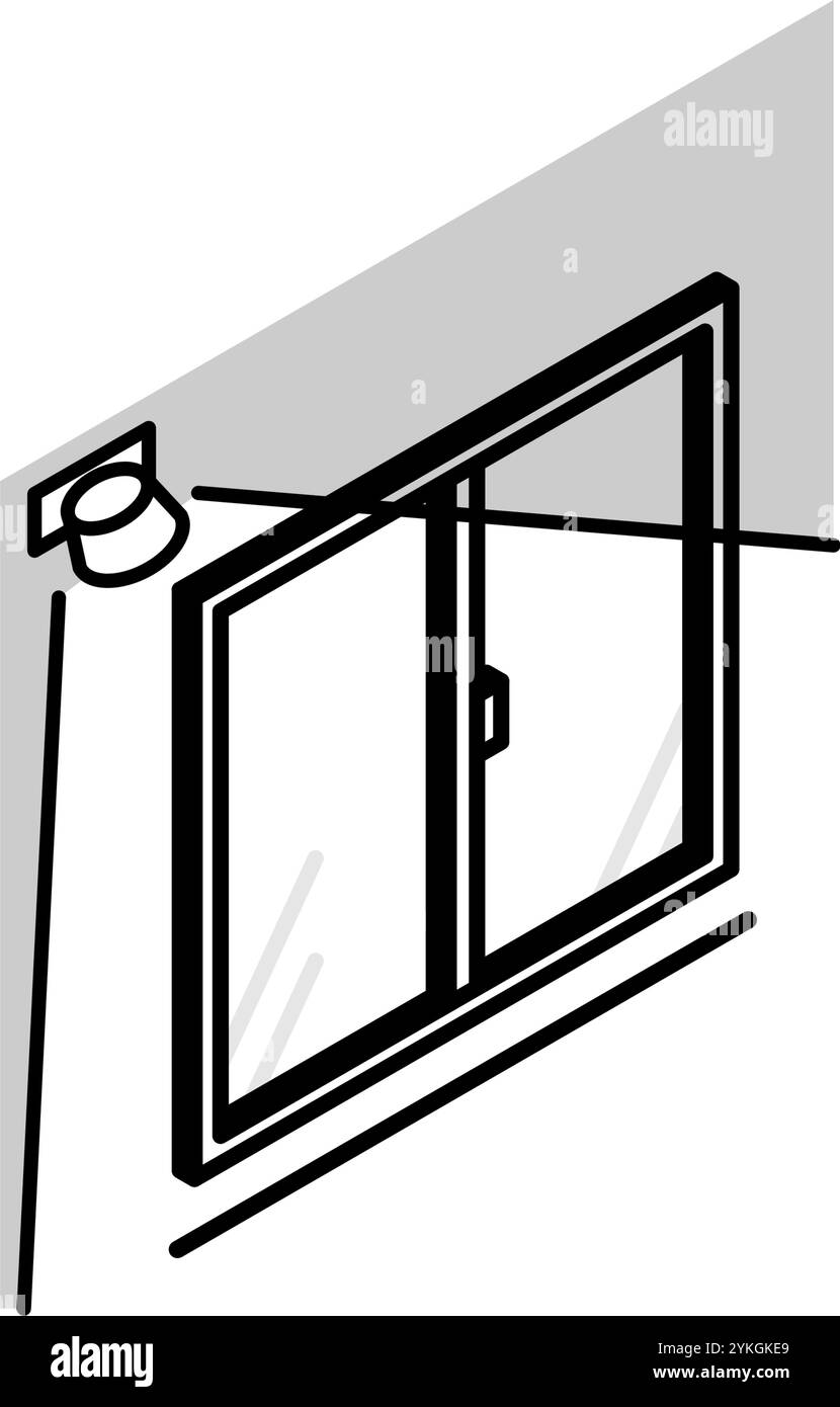 Sweeping windows with sensor lights, Crime Prevention and Home Security ...