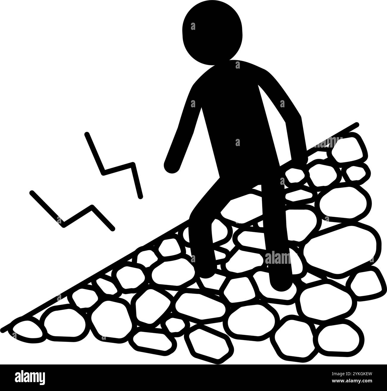 Suspicious person stepping on sound gravel, Crime Prevention and Home ...