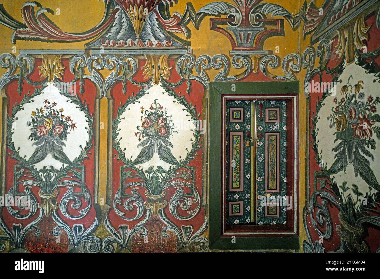 The Painted Mosque, a 15th-century Ottoman-era building known for its ...