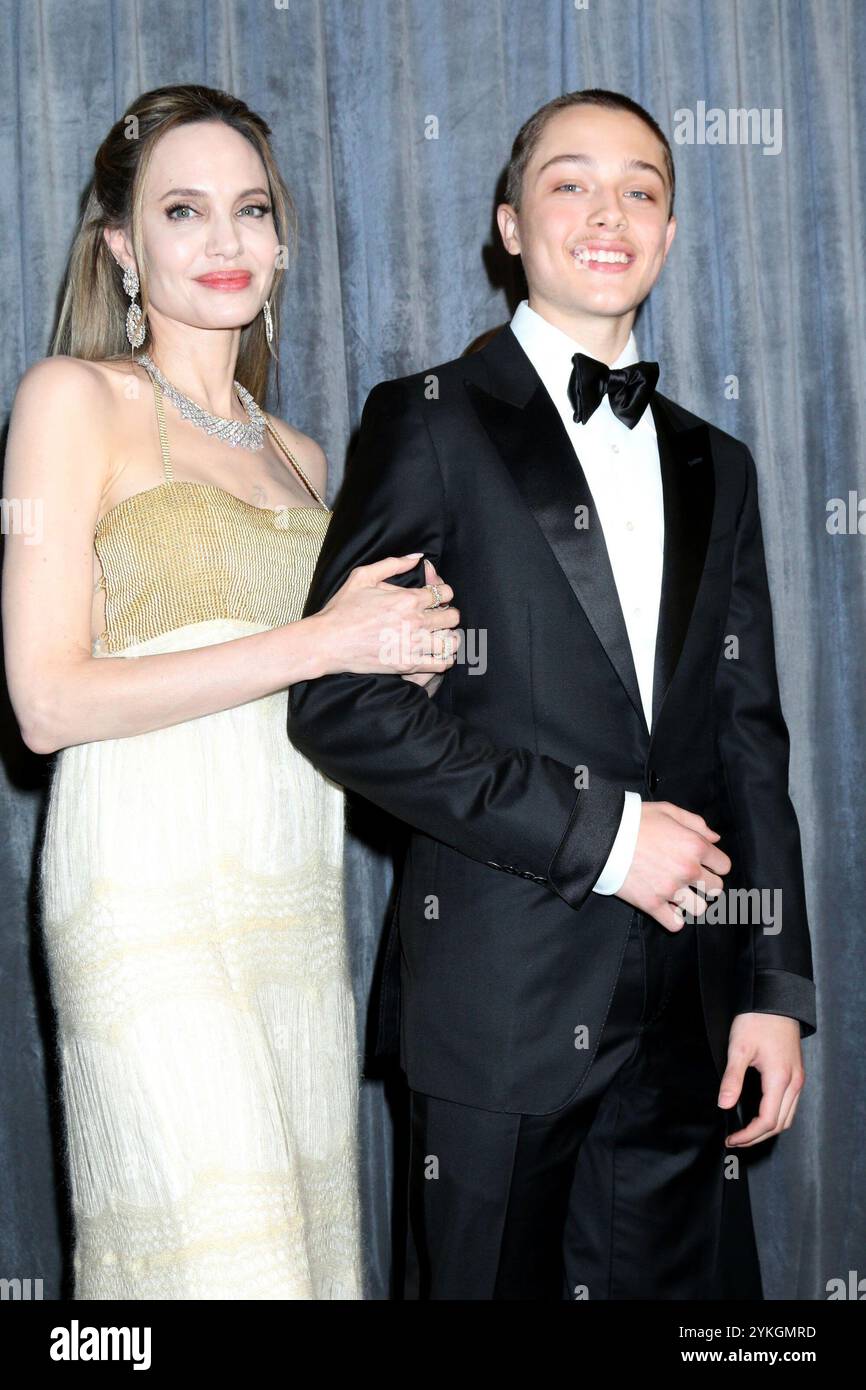 Ca. 17th Nov, 2024. Angelina Jolie, Knox Jolie-Pitt at arrivals for ...