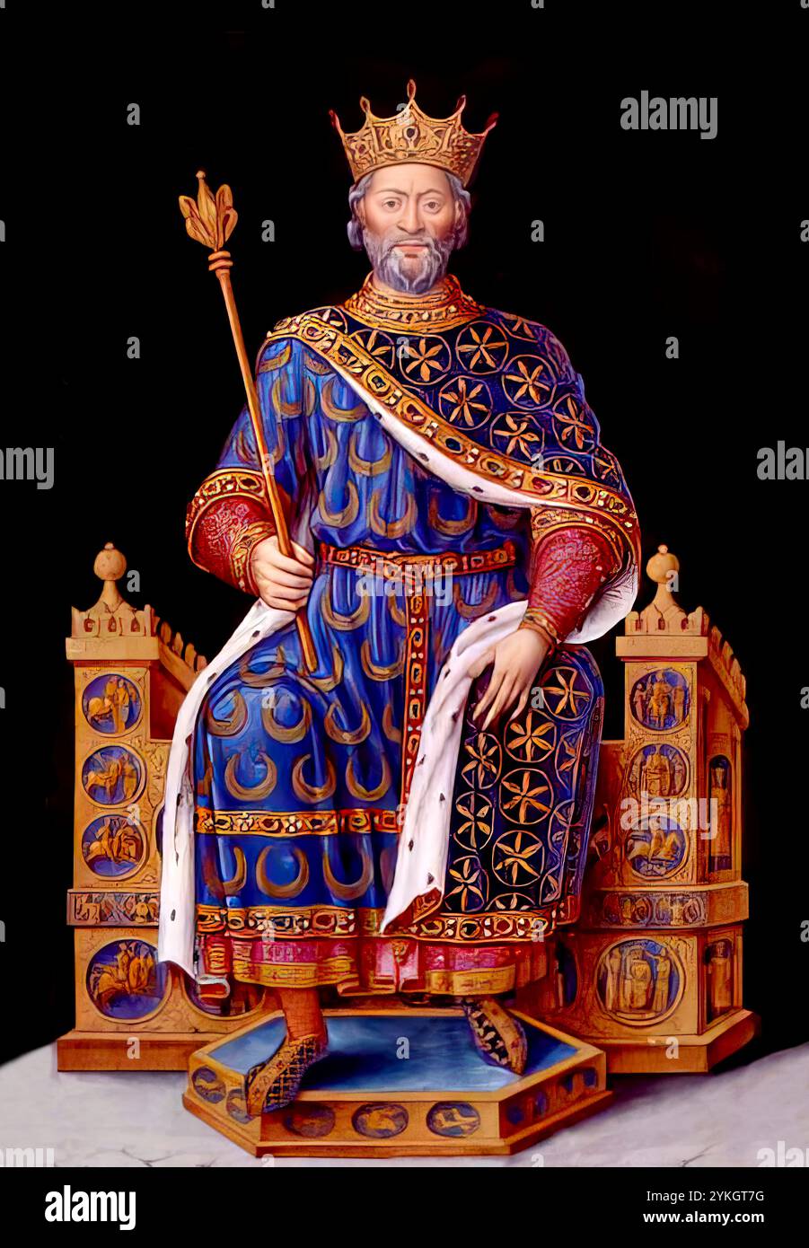 Portrait des rois de france hi-res stock photography and images - Alamy