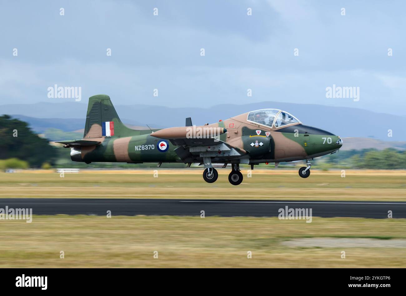 BAC 167 Strikemaster Mk88 vintage trainer jet plane NZ6370. British ...