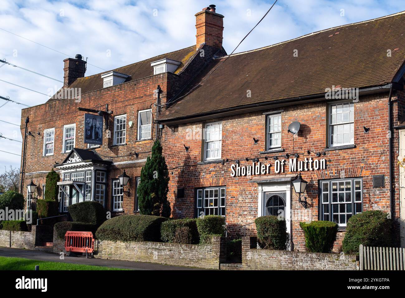 11th November, 2024. Wendover, Buckinghamshire. The Shoulder of Mutton ...