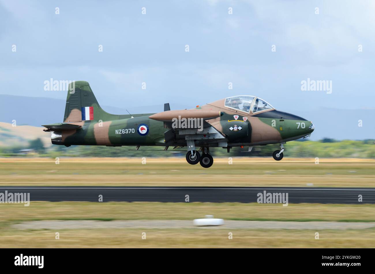 BAC 167 Strikemaster Mk88 vintage trainer jet plane NZ6370. British ...