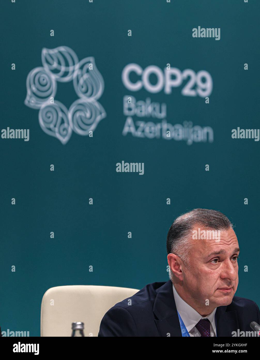 Baku, Azerbaijan, Azerbaijan. 18th Nov, 2024. TEYMUR MUSAYEV, Minister ...