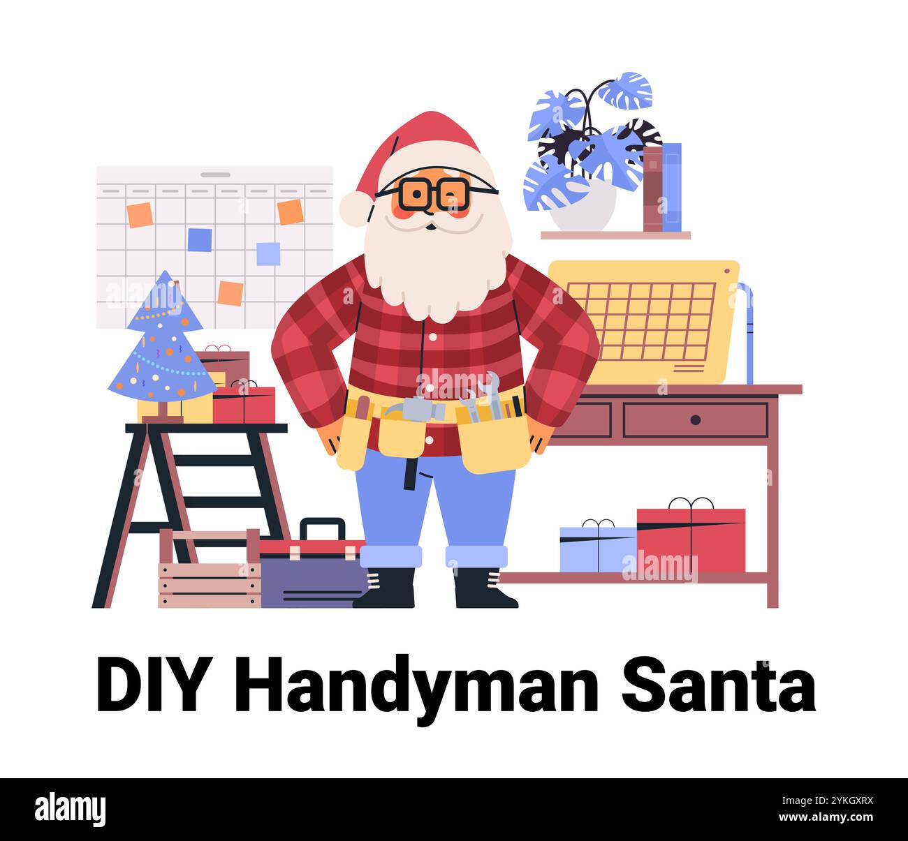 Diy santa Stock Vector Images - Alamy
