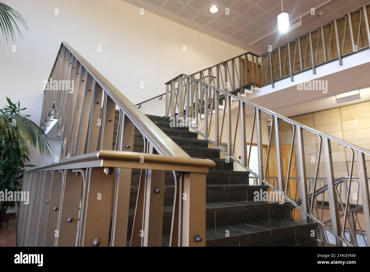 18 November 2024, Gera, Thüringen: View of the foyer of the Culture and ...