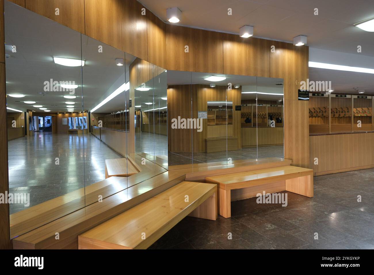18 November 2024, Gera, Thüringen: View of the foyer of the Culture and ...