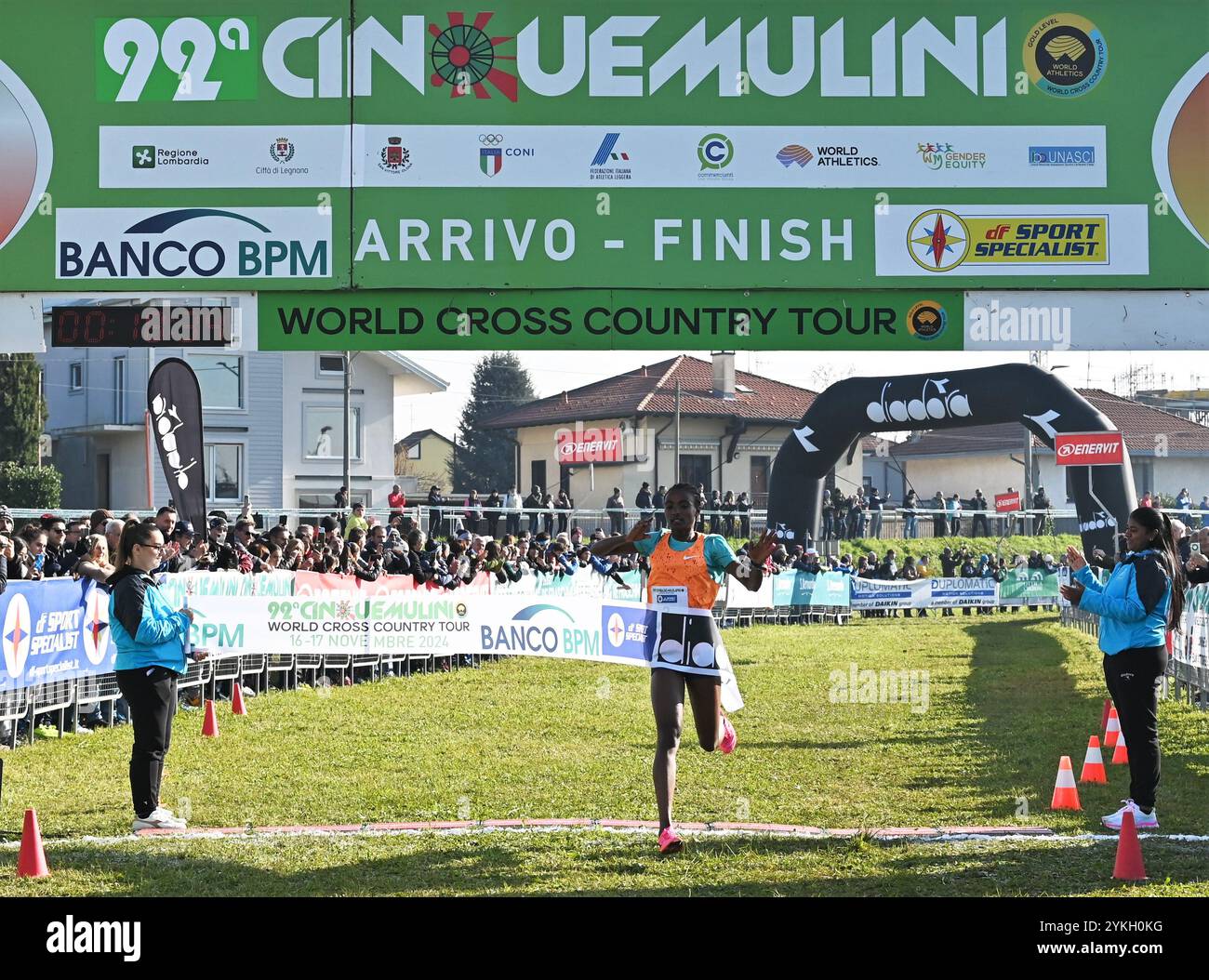 San Vittore Olona, Italy Cinque Mulini 92nd edition Men's Races win ...