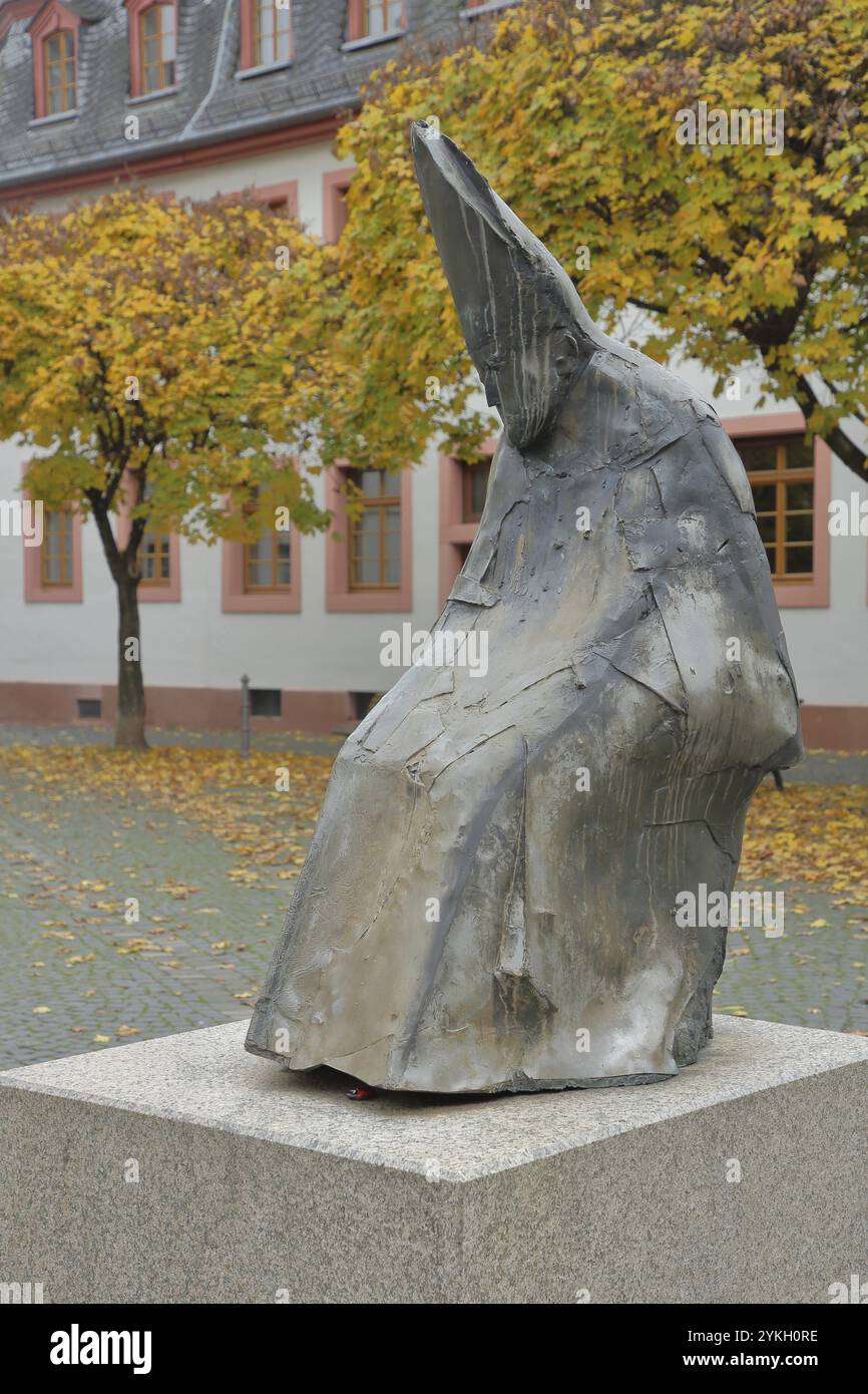 Sculpture Bishop Wilhelm Emmanuel von Ketteler by the sculptor Thomas ...