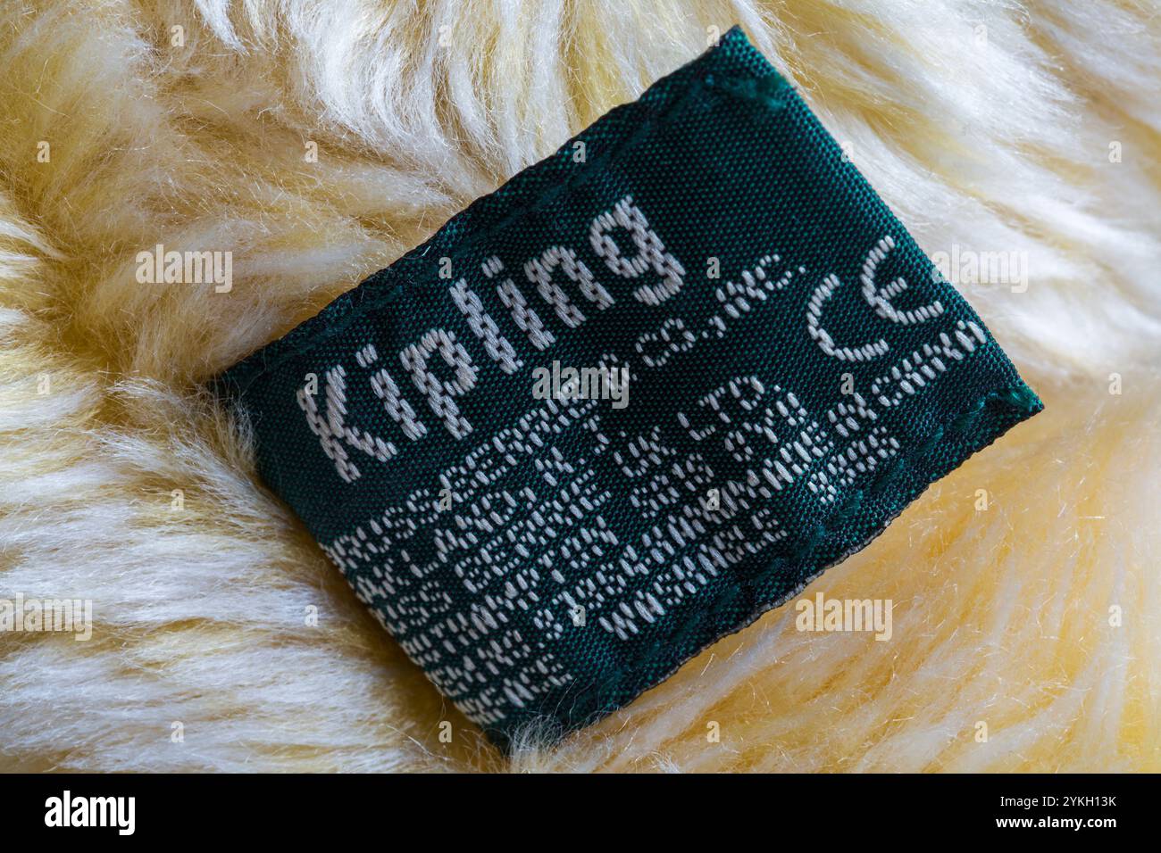 Kipling label on teddy bear hi-res stock photography and images - Alamy
