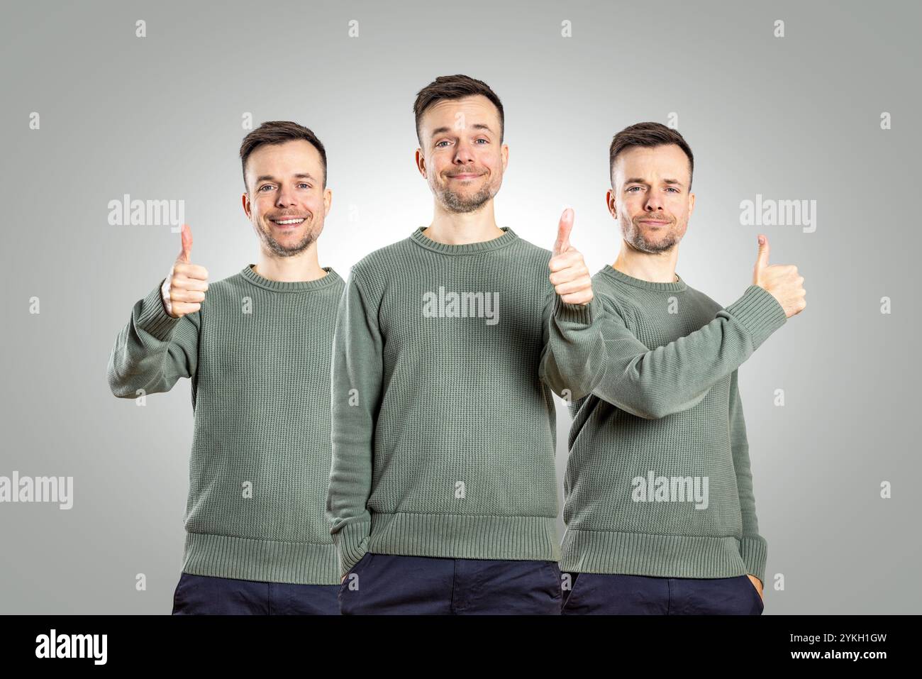 Thumbs up reaction hi-res stock photography and images - Alamy