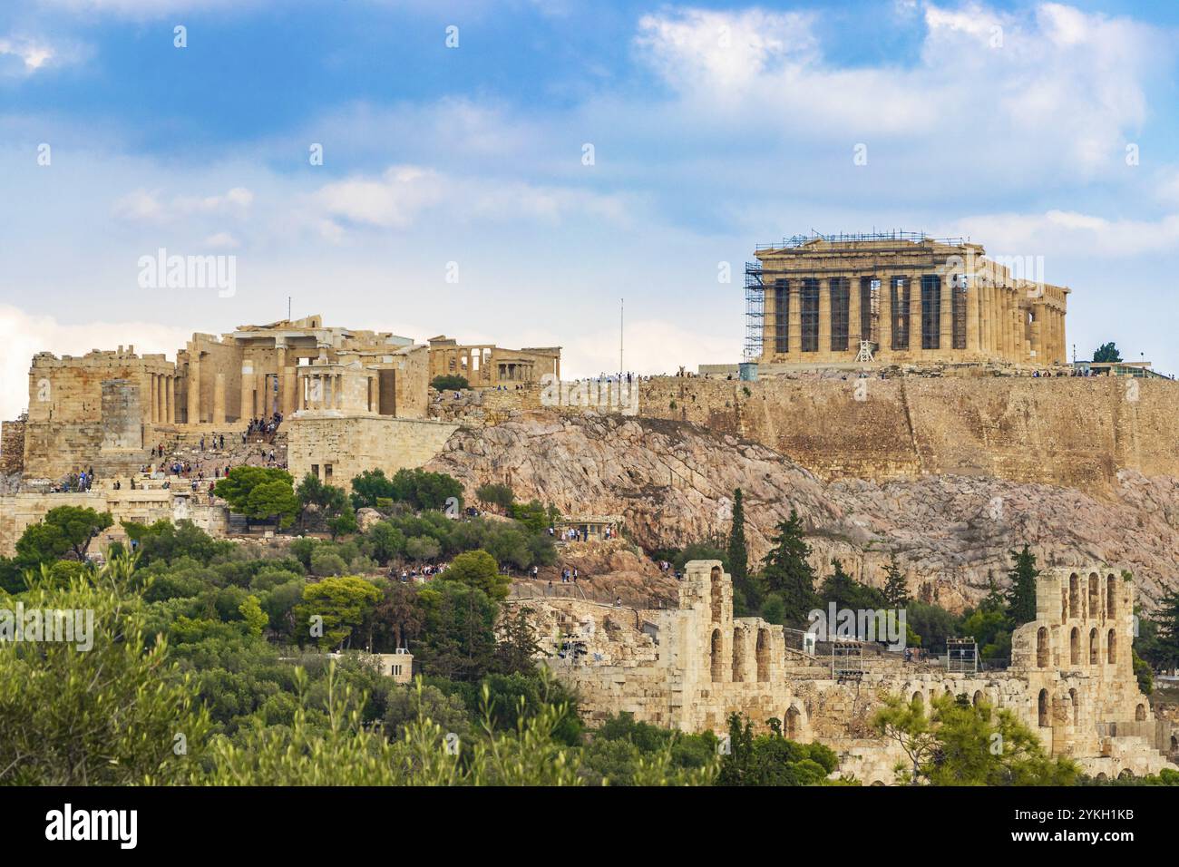 Part parthenon temple in hi-res stock photography and images - Alamy