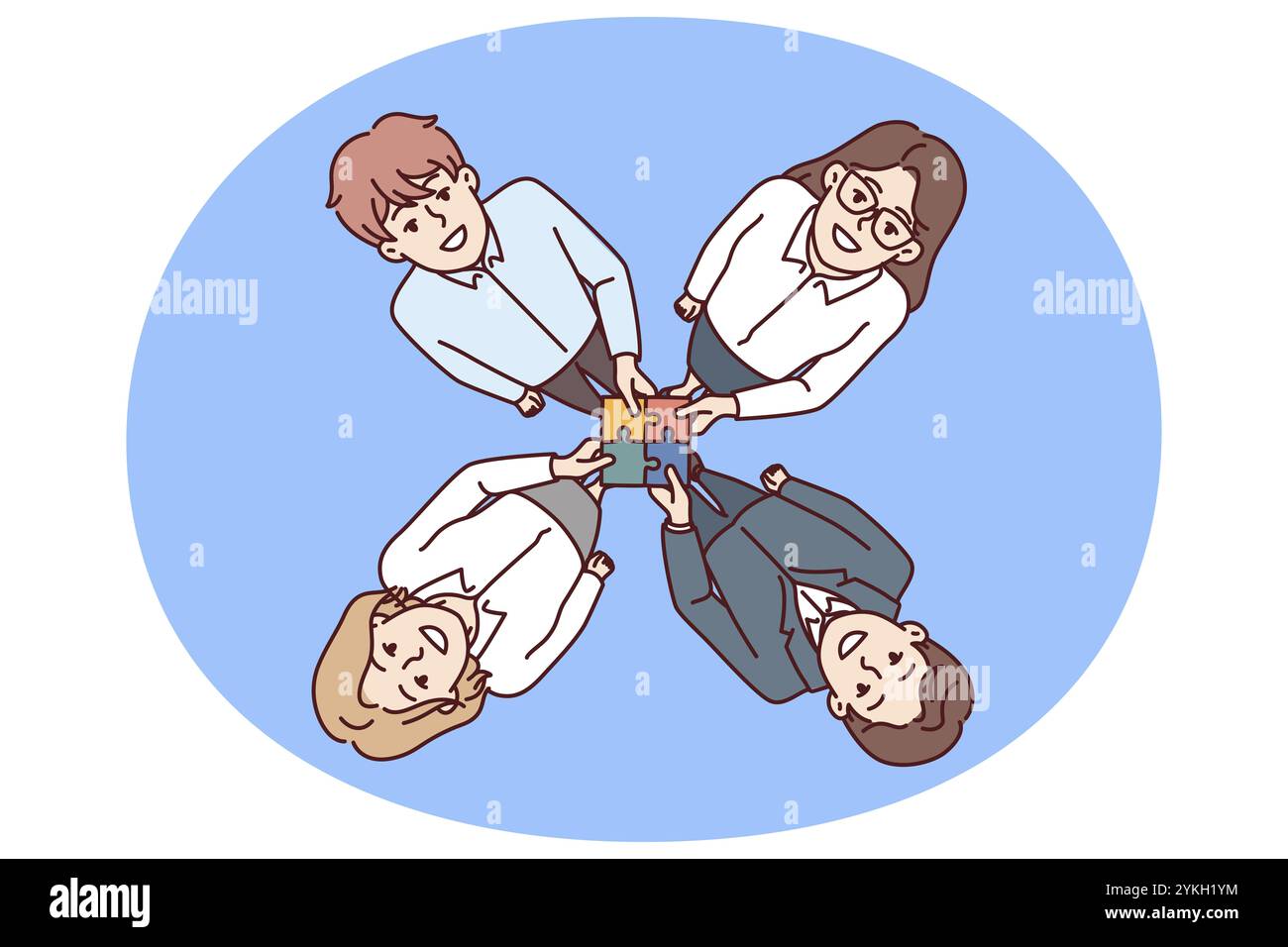 Top view male in Cut Out Stock Images & Pictures - Alamy