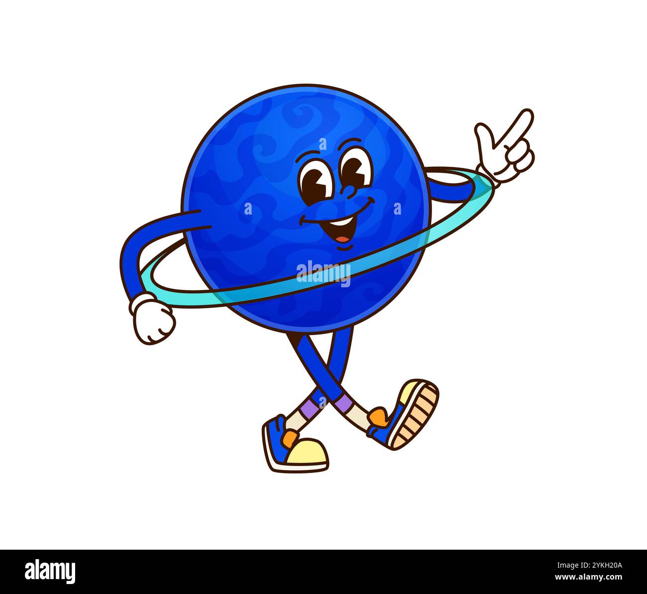 Funny uranus planet cartoon illustration hi-res stock photography and ...