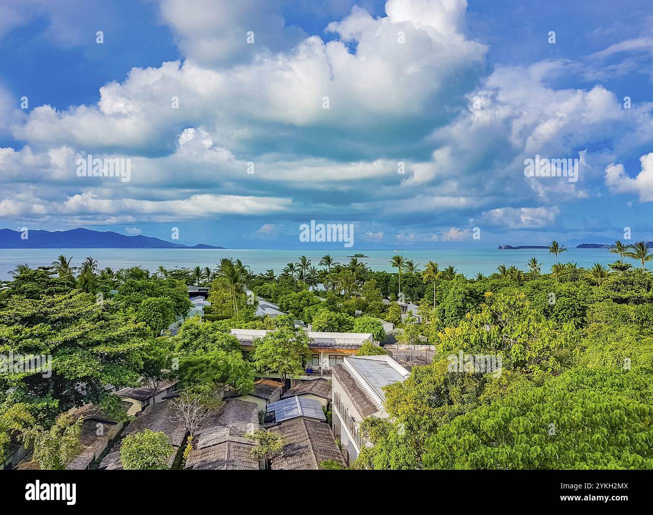 Overview koh samui island beach hi-res stock photography and images - Alamy