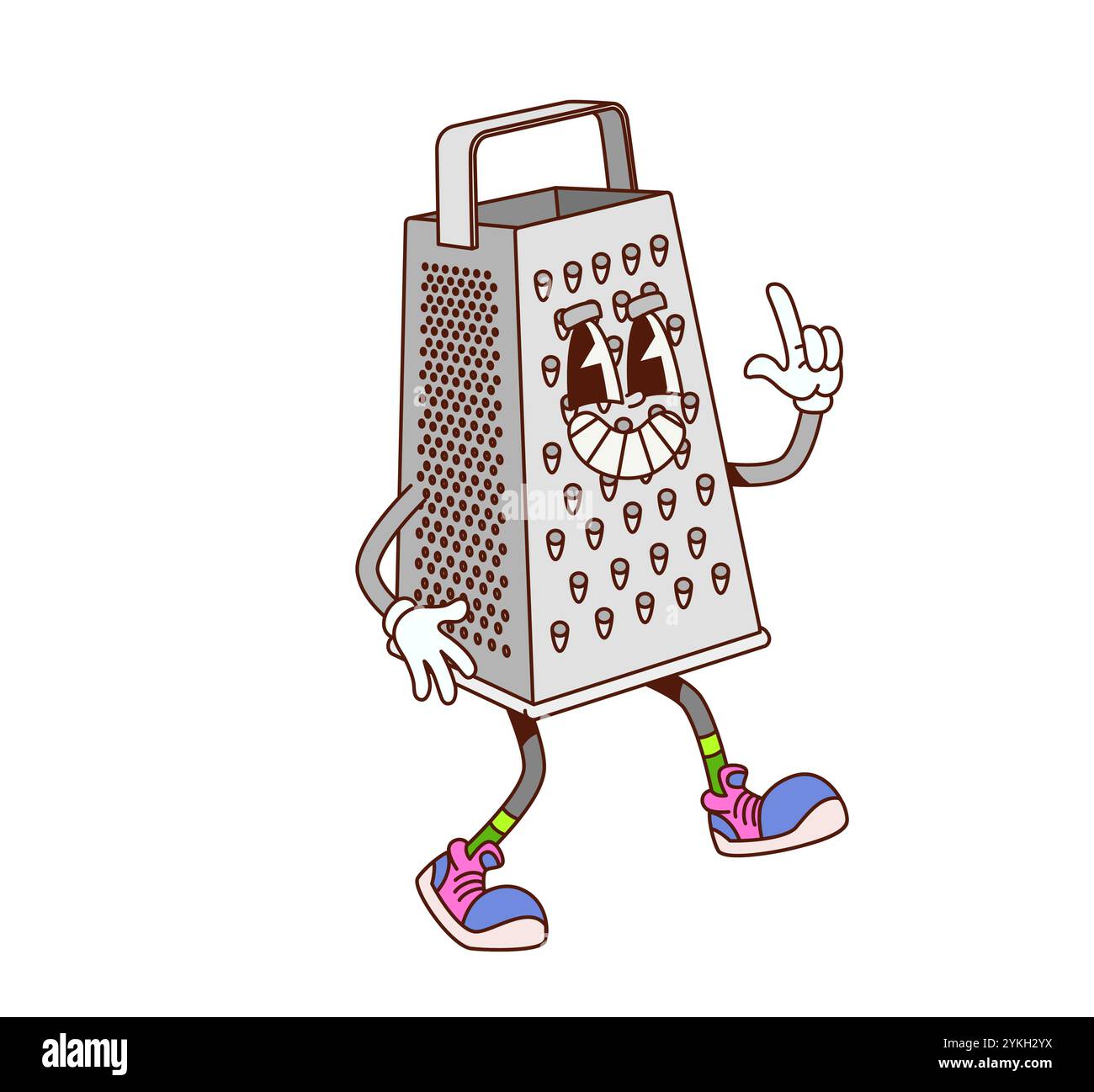 Box grater shredder Stock Vector Images - Alamy