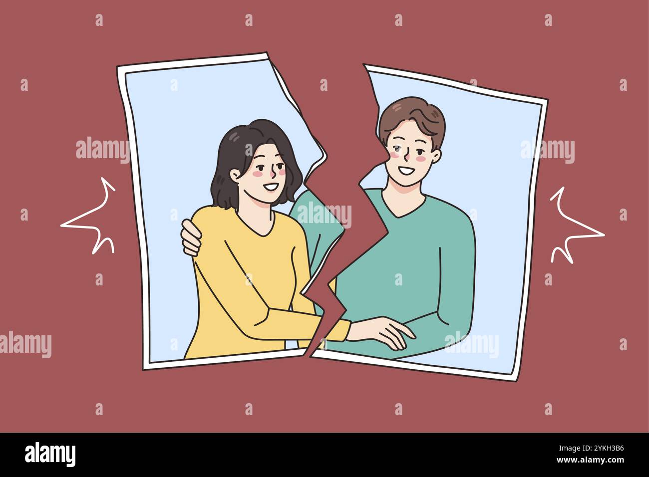 Romantic symbol love end female hi-res stock photography and images - Alamy