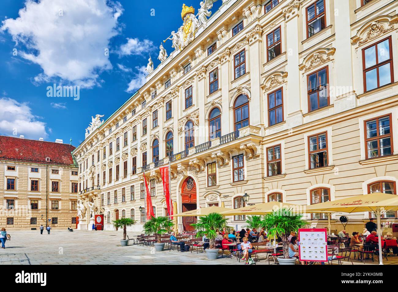 Cityscape views of one of Europe's most beautiful town- Vienna Stock ...