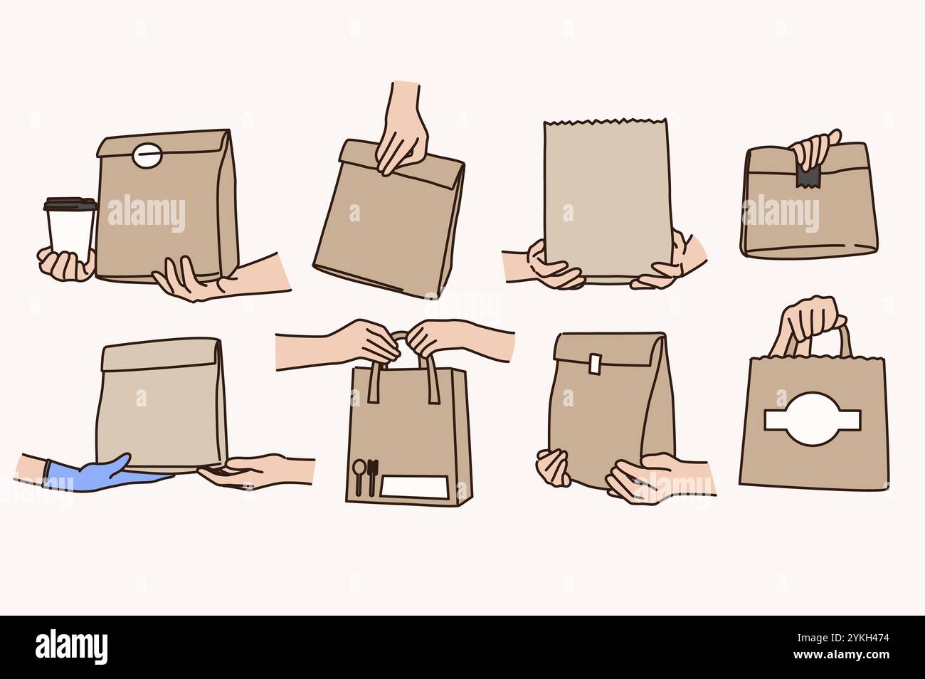 Parcel bags hi-res stock photography and images - Alamy