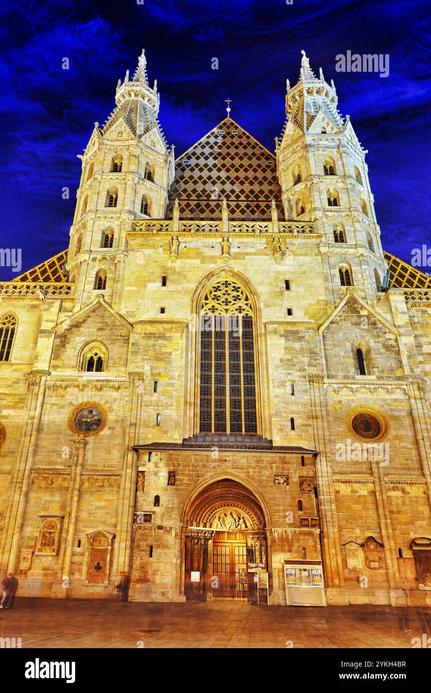 St. Stephen's Cathedral(Stephansdom) the mother church of the Roman ...