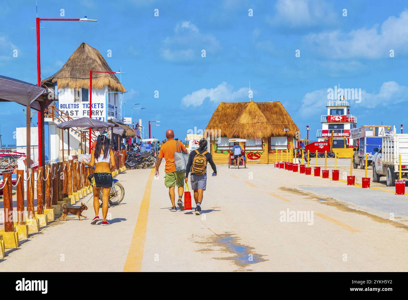 Mexican ferry service hi-res stock photography and images - Alamy