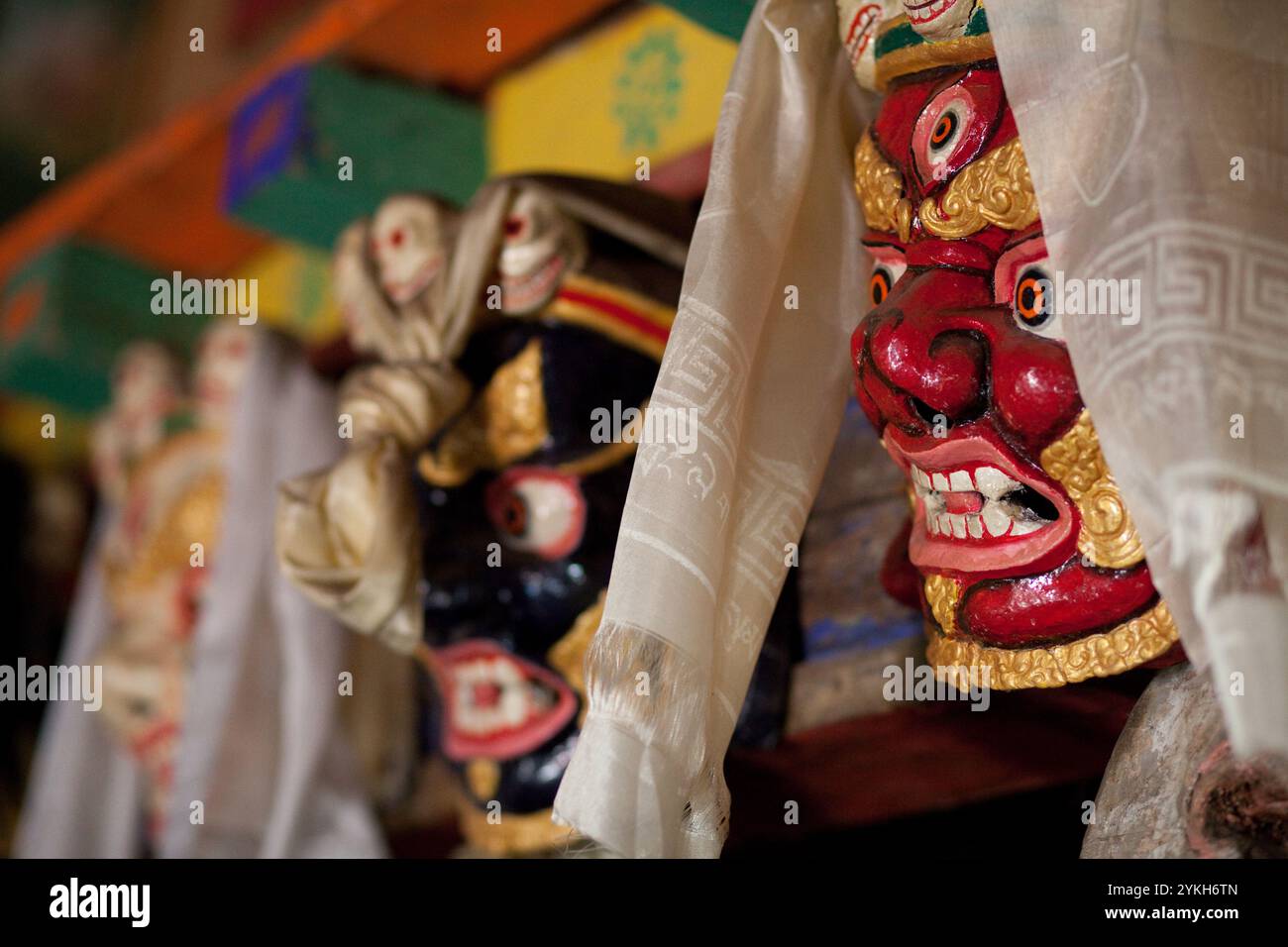 October 2009 WWF Everest inside Pangboche Monastery Stock Photo - Alamy
