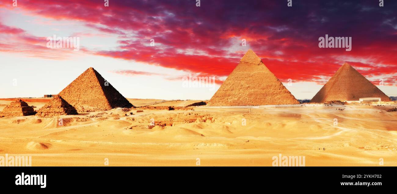 Great Pyramid , located at Giza , Egypt Stock Photo - Alamy