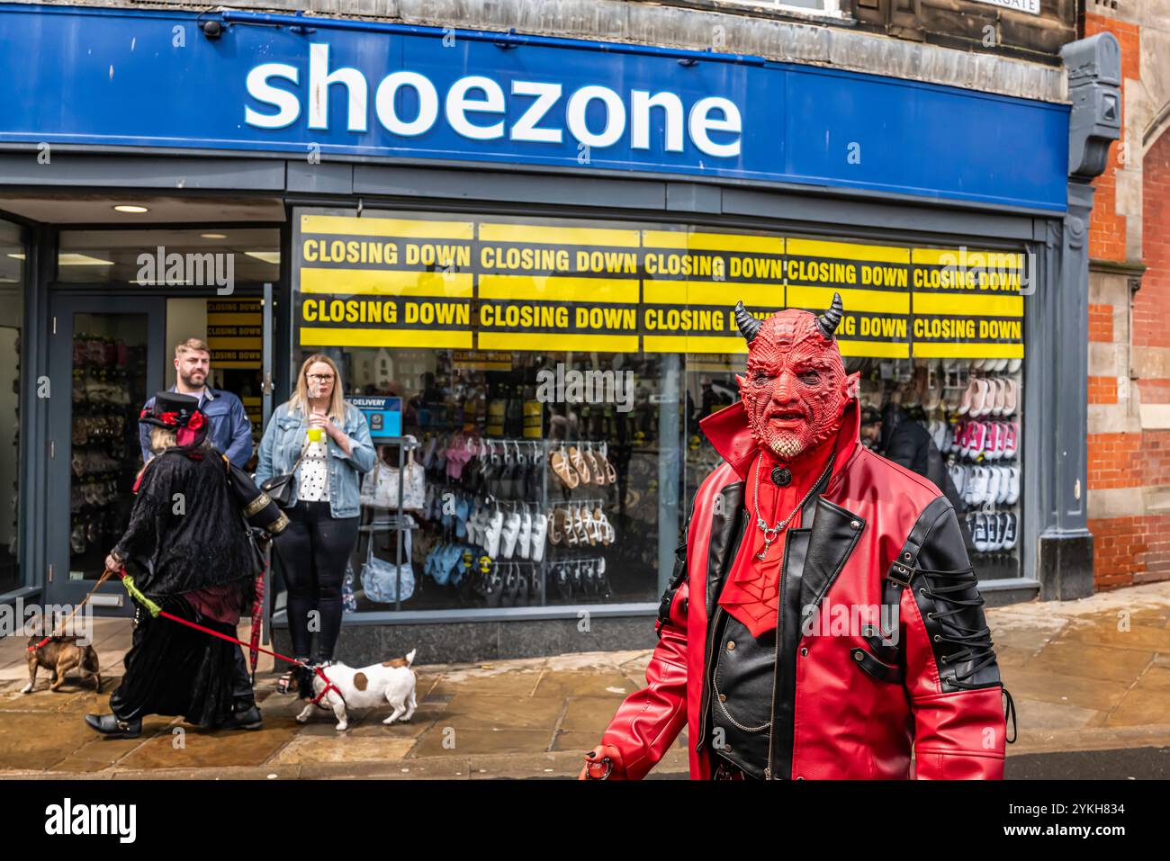 Whitby, North Yorks, England, UK. 27th April 2024. Goths gather at the ...
