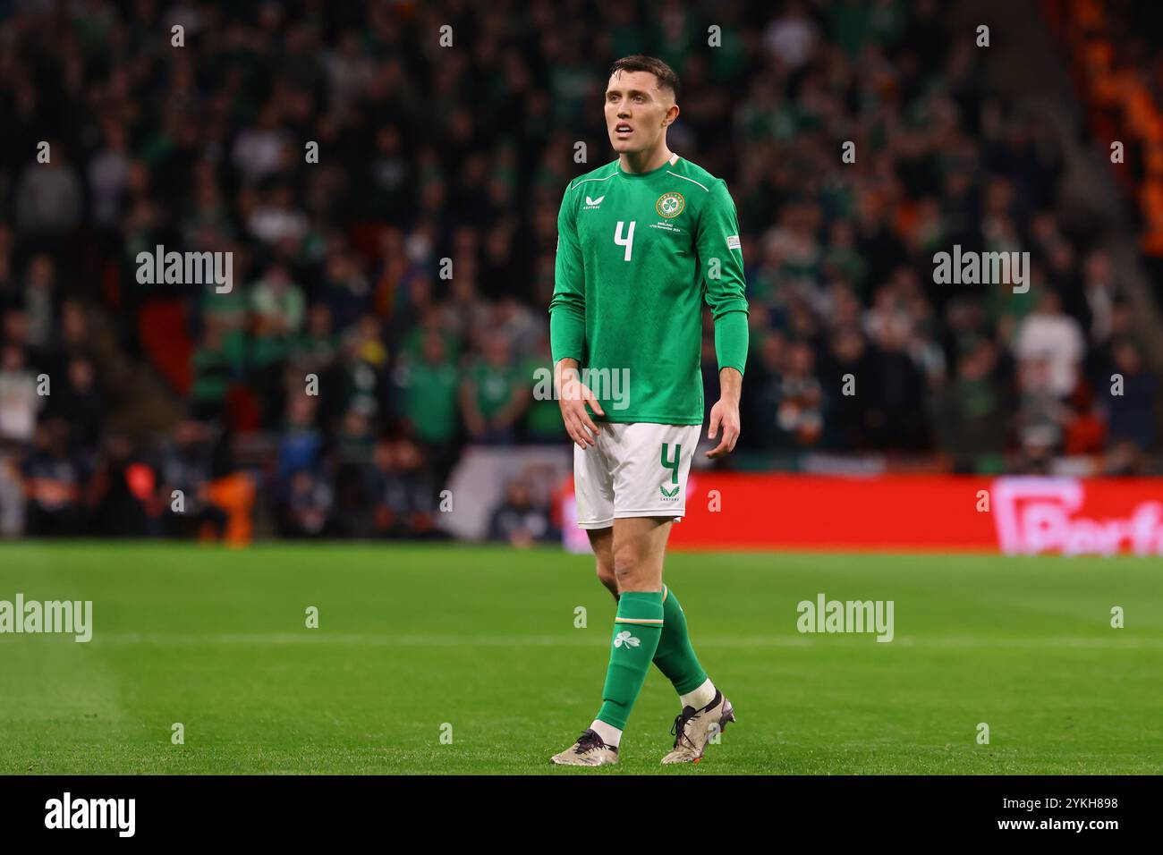 Dara O'Shea of Republic of Ireland - England v Republic of Ireland ...