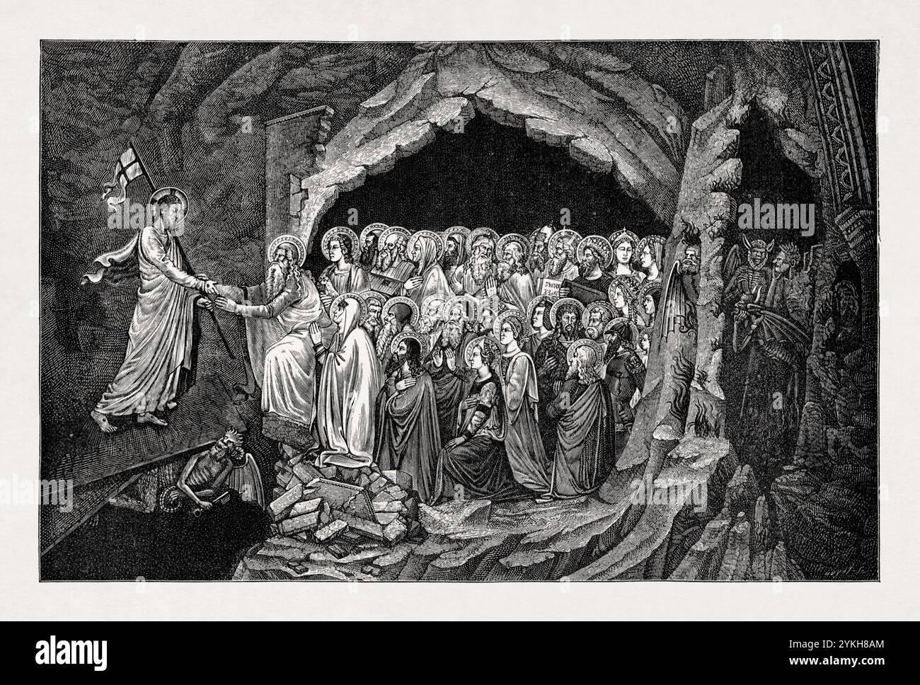 Jesus christ descends into limbo hi-res stock photography and images ...