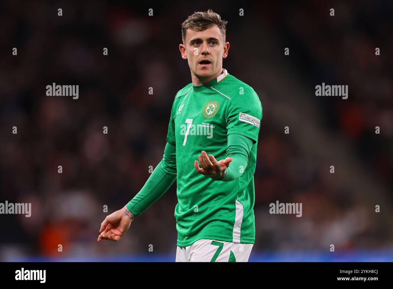Sammie Szmodics of Republic of Ireland - England v Republic of Ireland ...