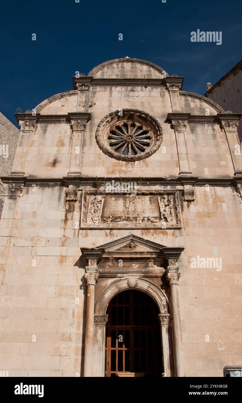 St Saviour' Church, Old City, Dubrovnik, Dalmatia, Croatia, Europe ...