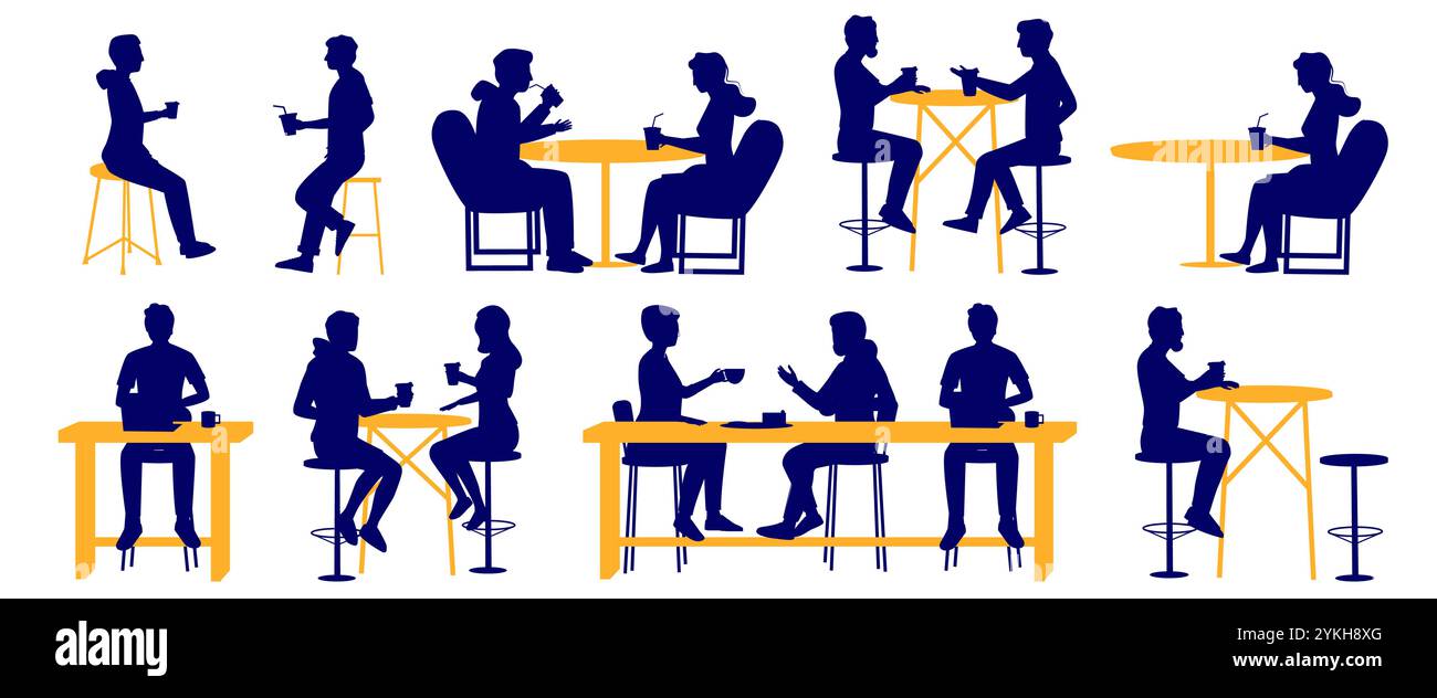 Cafeteria outdoor Cut Out Stock Images & Pictures - Alamy