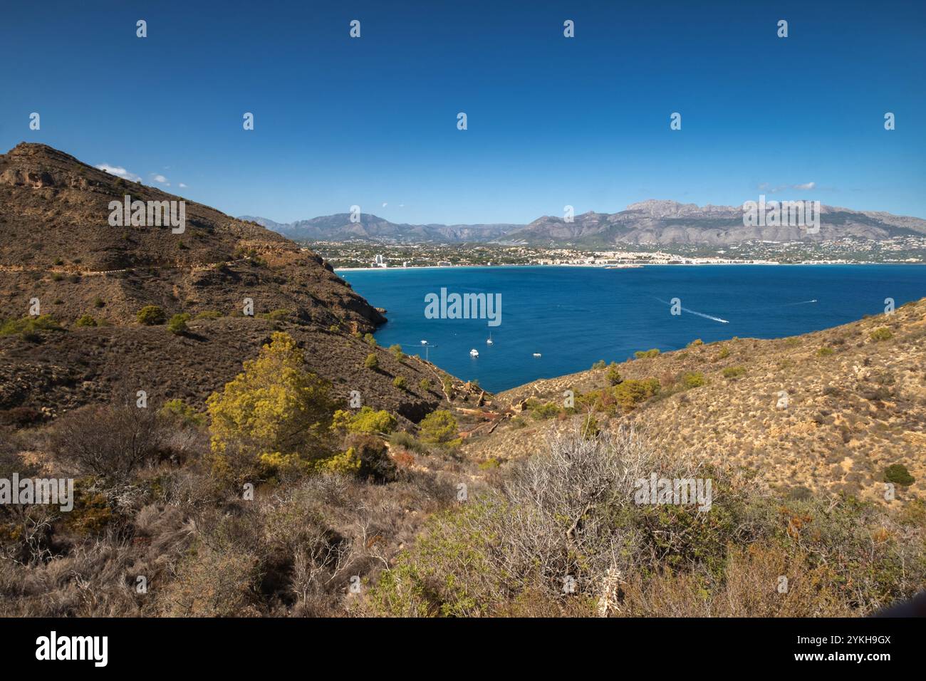 landscape view of the natural sea bay Stock Photo - Alamy