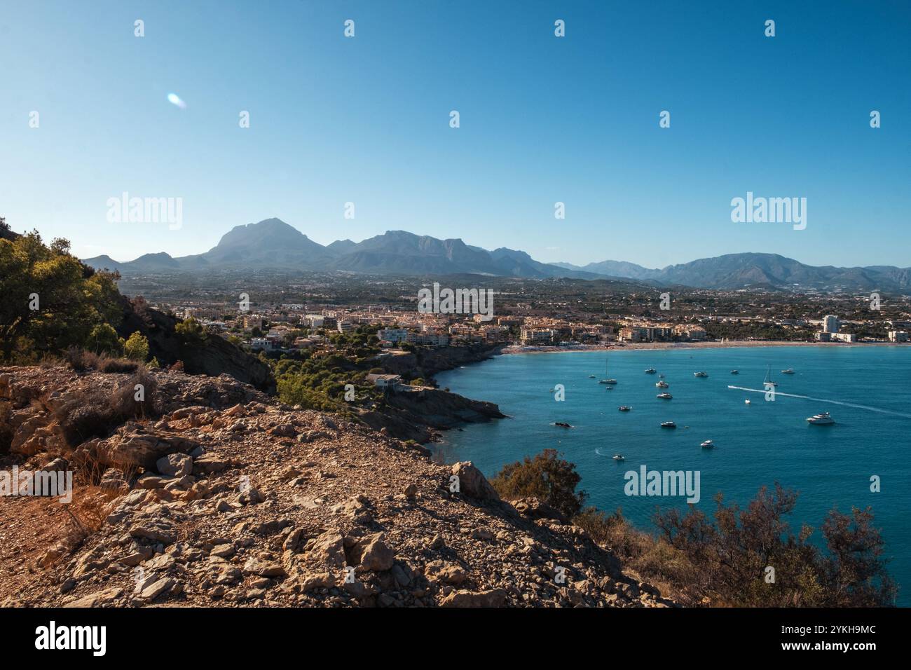 landscape view of the natural sea bay Stock Photo - Alamy