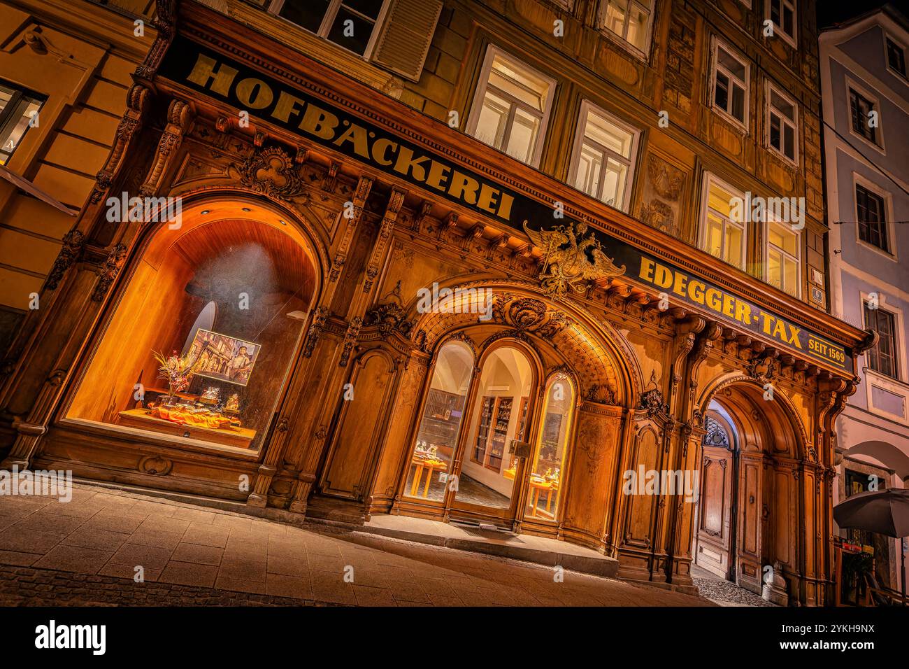 Historic Shop Front in Graz City Center Stock Photo - Alamy