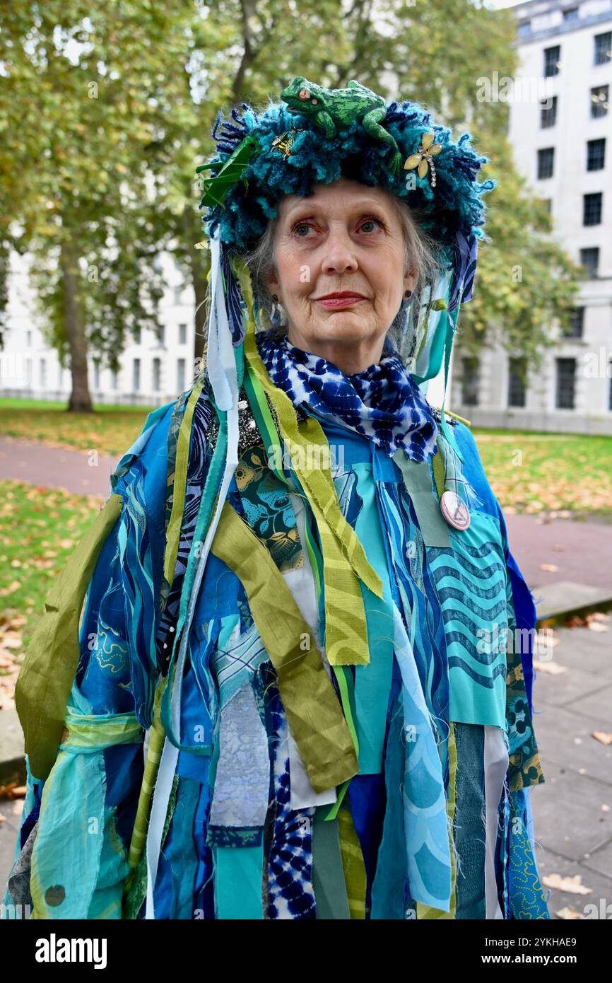 Activist, March for Clean Water, London, UK Stock Photo - Alamy