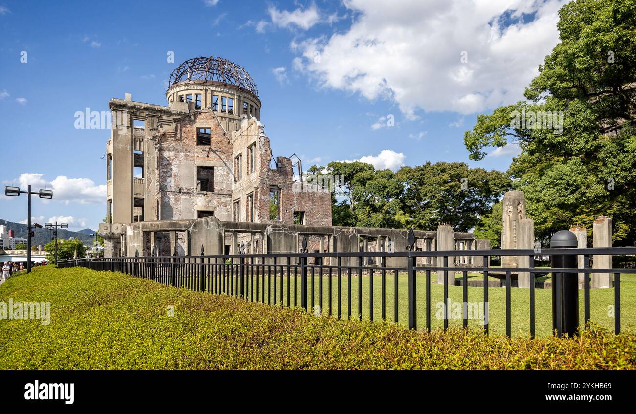 the Atomic Bomb Dome - Hiroshima Peace Memorial - in Hiroshima, Japan ...