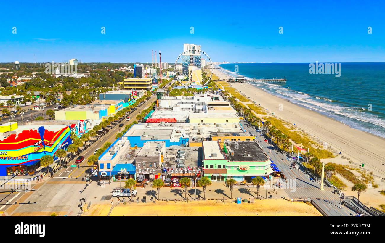 Myrtle Beach South Carolina aerial view - MYRTLE BEACH, SOUTH CAROLINA ...