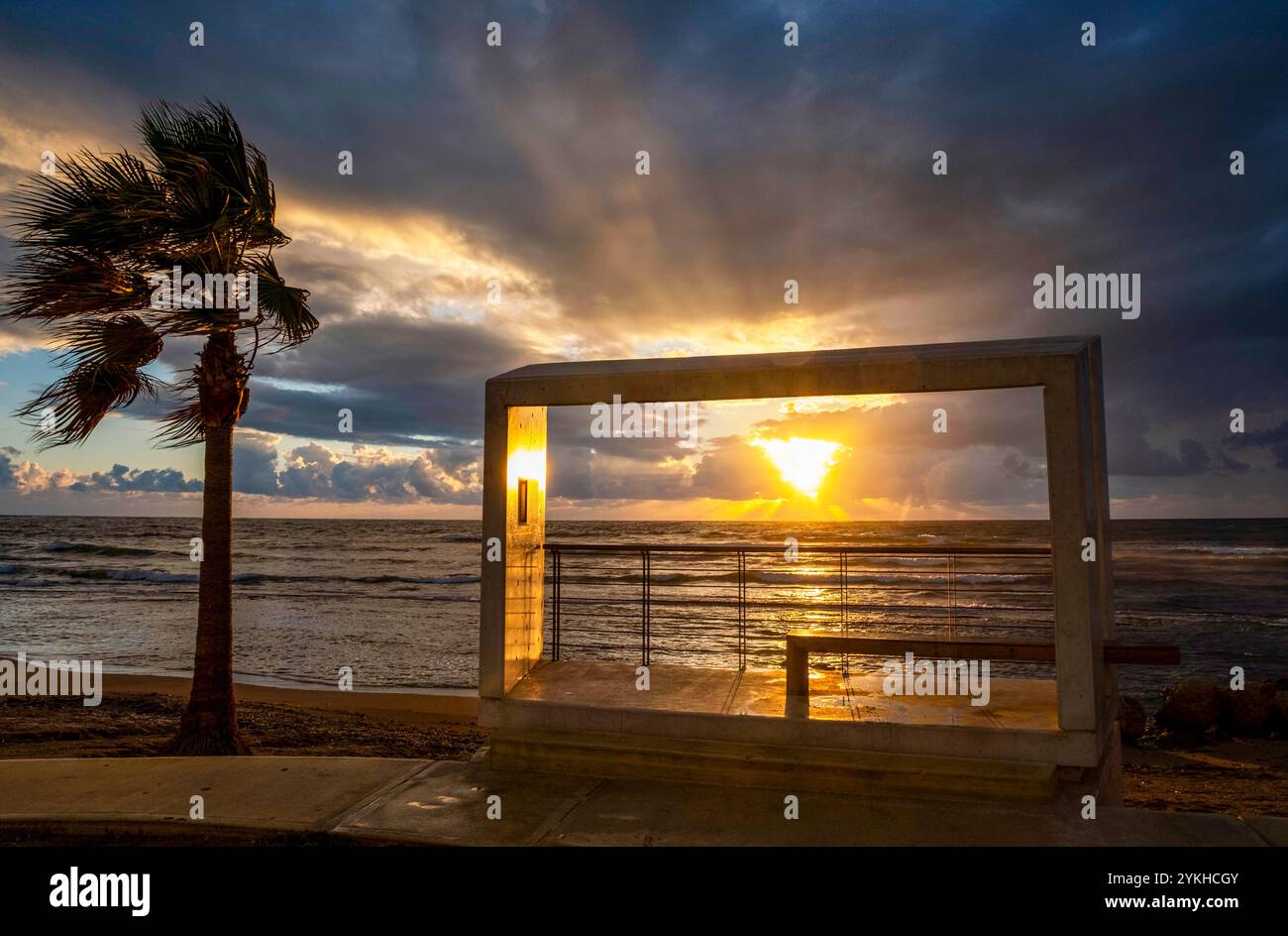 Rocky coast cyprus sunset hi-res stock photography and images - Alamy