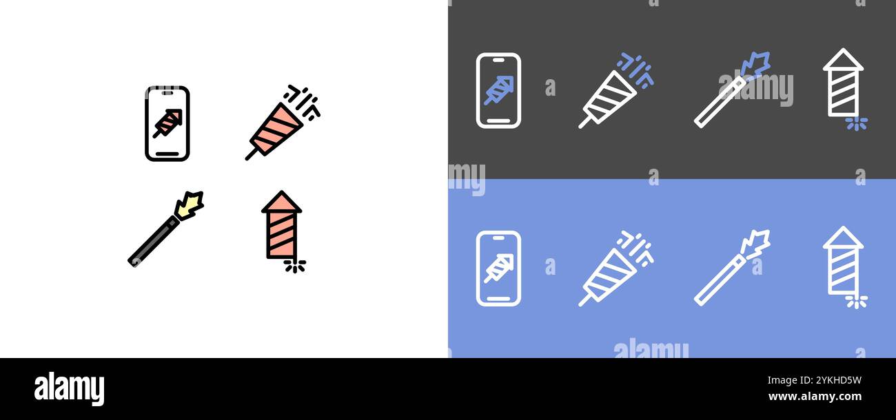 Set smart goals symbol Stock Vector Images - Alamy